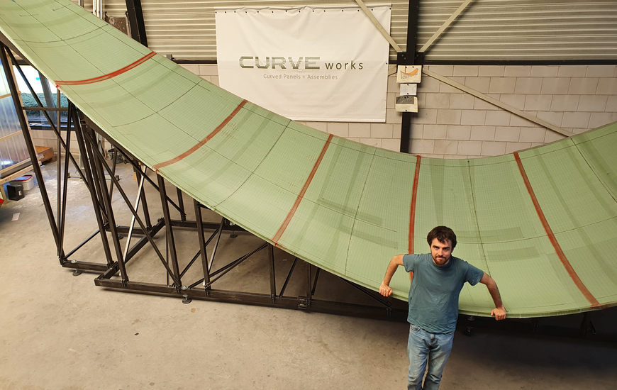 Curve Works and the modular builds of composite shell structures ...