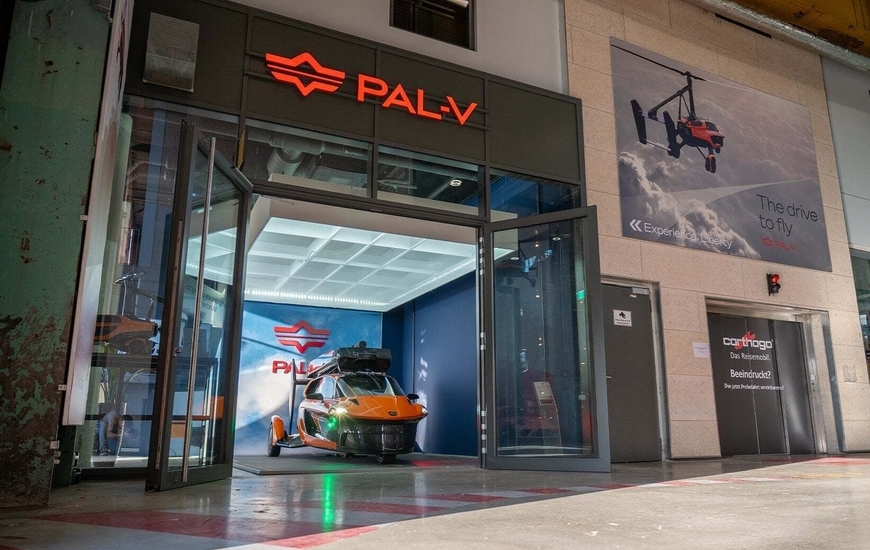 PAL-V launches Germany's first flying car showroom - Composites Portal